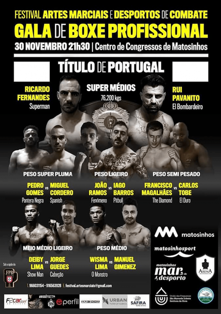 Gala de Boxe Profissional- Festival de Artes Marciais e Desportos de ...